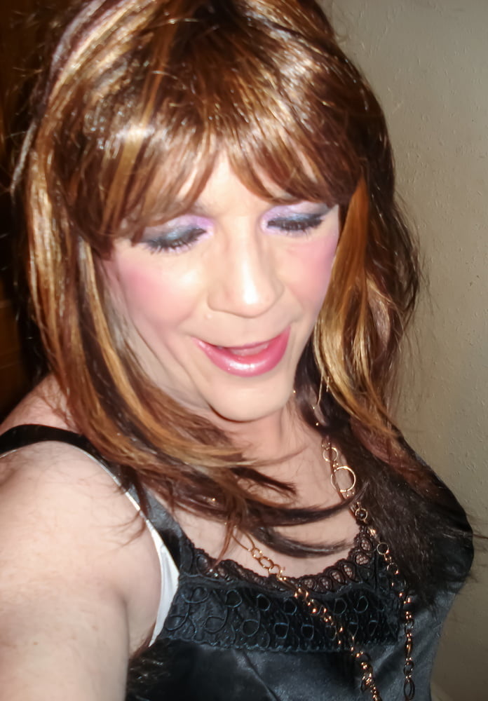 Black Satin Cami 54 Pics Xhamster